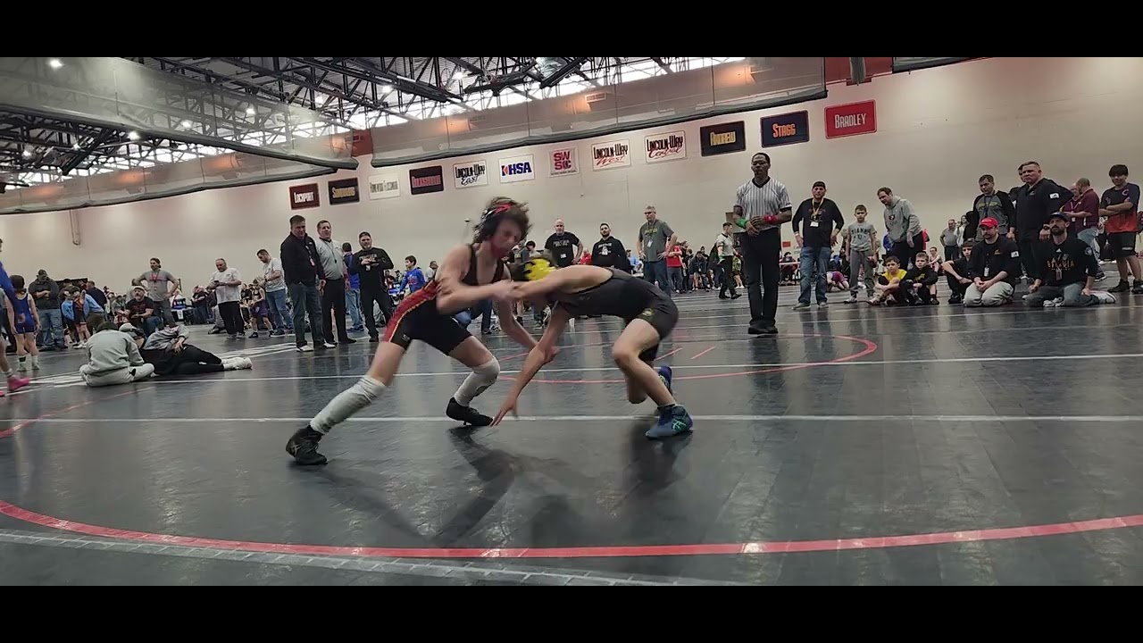 Gage Enos 2-11-2024 Ted Harvey Memorial Semi-finals - YouTube