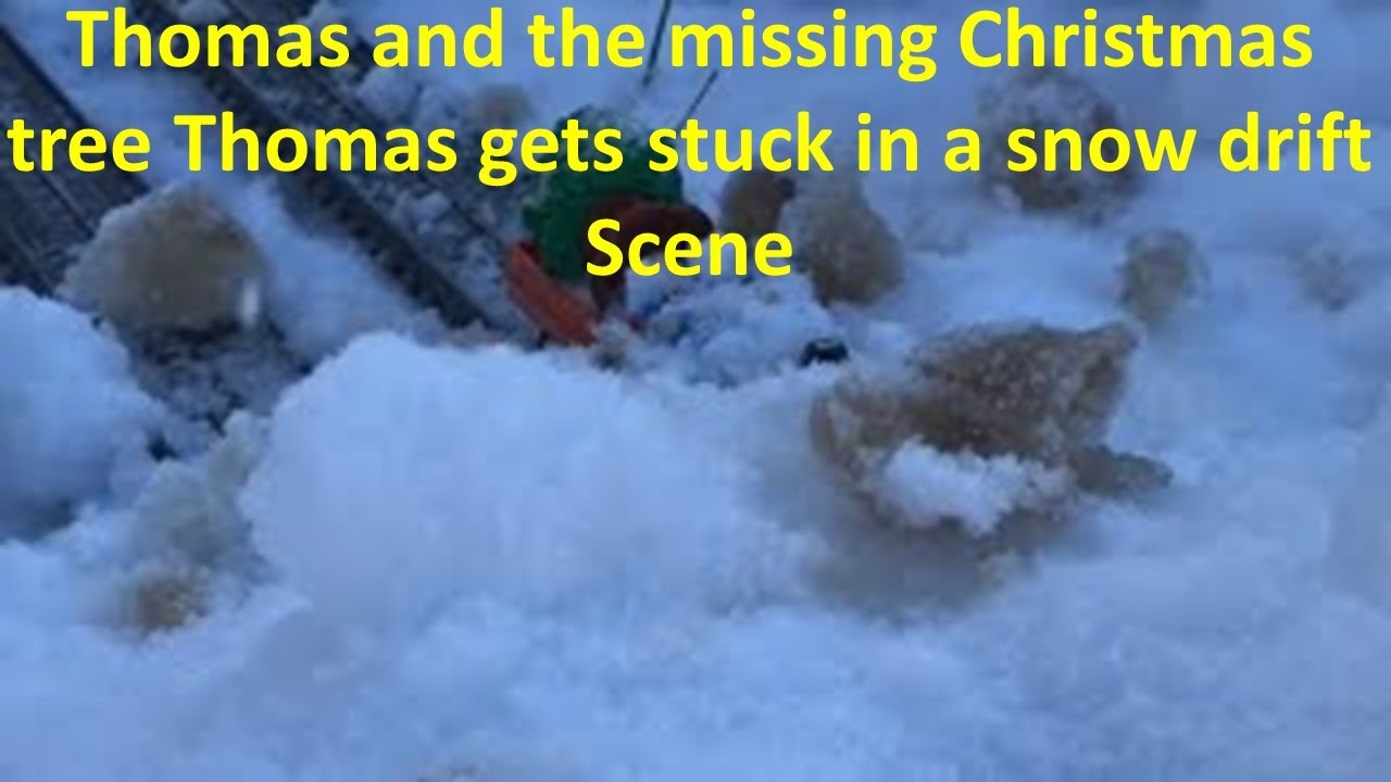 Diecast Thomas and the missing Christmas tree | Thomas gets stuck in a ...