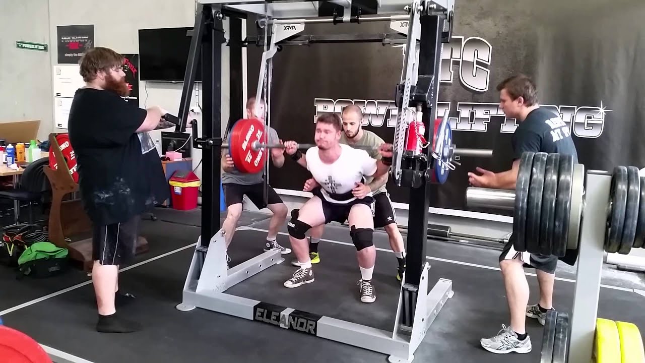Daniel Kranitz squats 220kg PTC HQ - YouTube