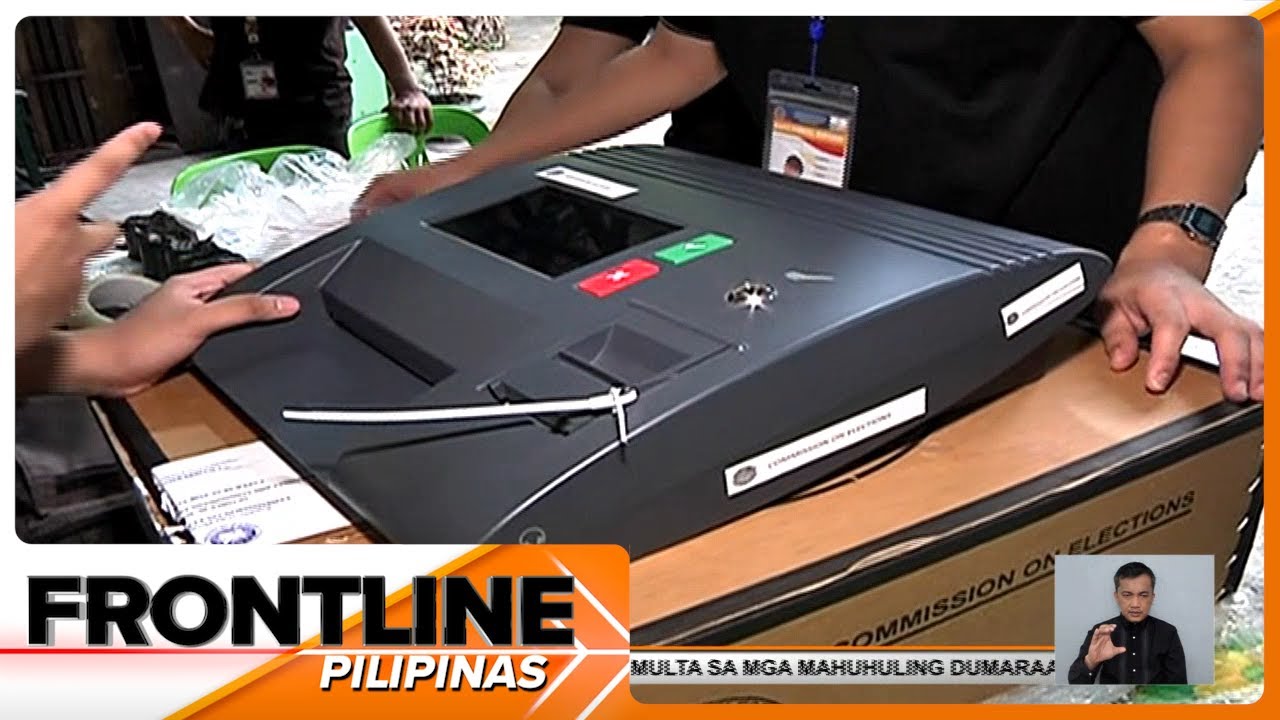 Mga vote counting machine na gagamitin sa automated BSKE, ininspeksyon ...