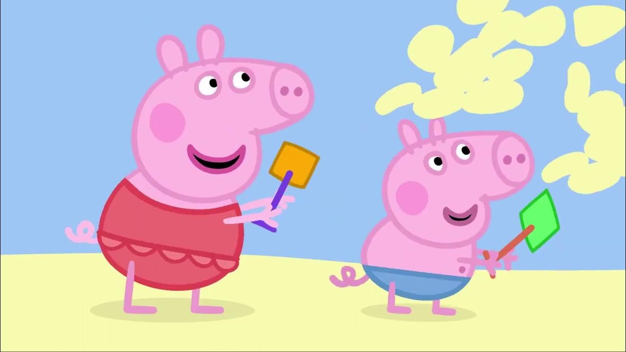 Peppa Pig At the Beach 46 episode 1 season HD - YouTube