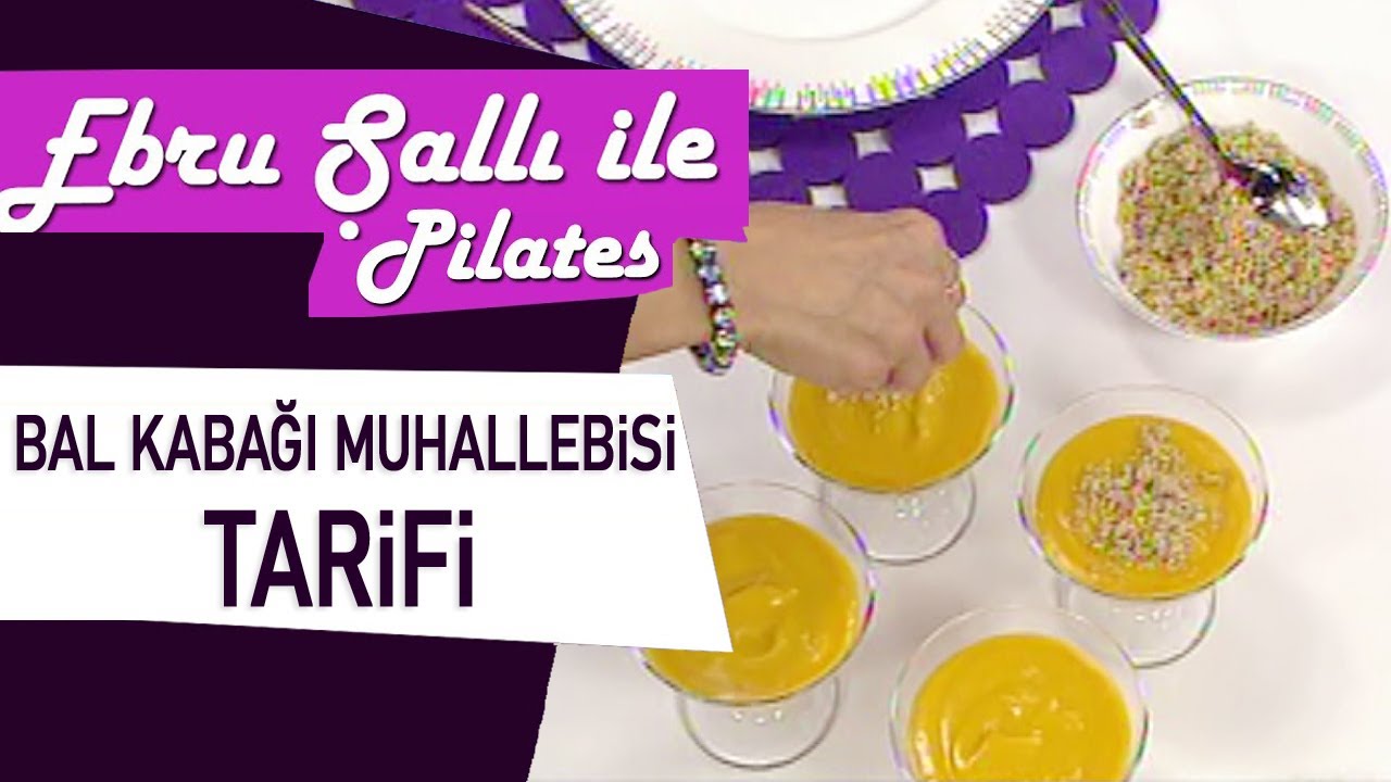 Ebru Şallı'dan 'Bal Kabağı Muhallebisi' tarifi - YouTube