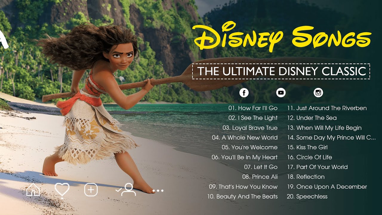 [ LYRICS ]The Ultimate Disney Classic Songs Playlist Of 2023 - Disney ...