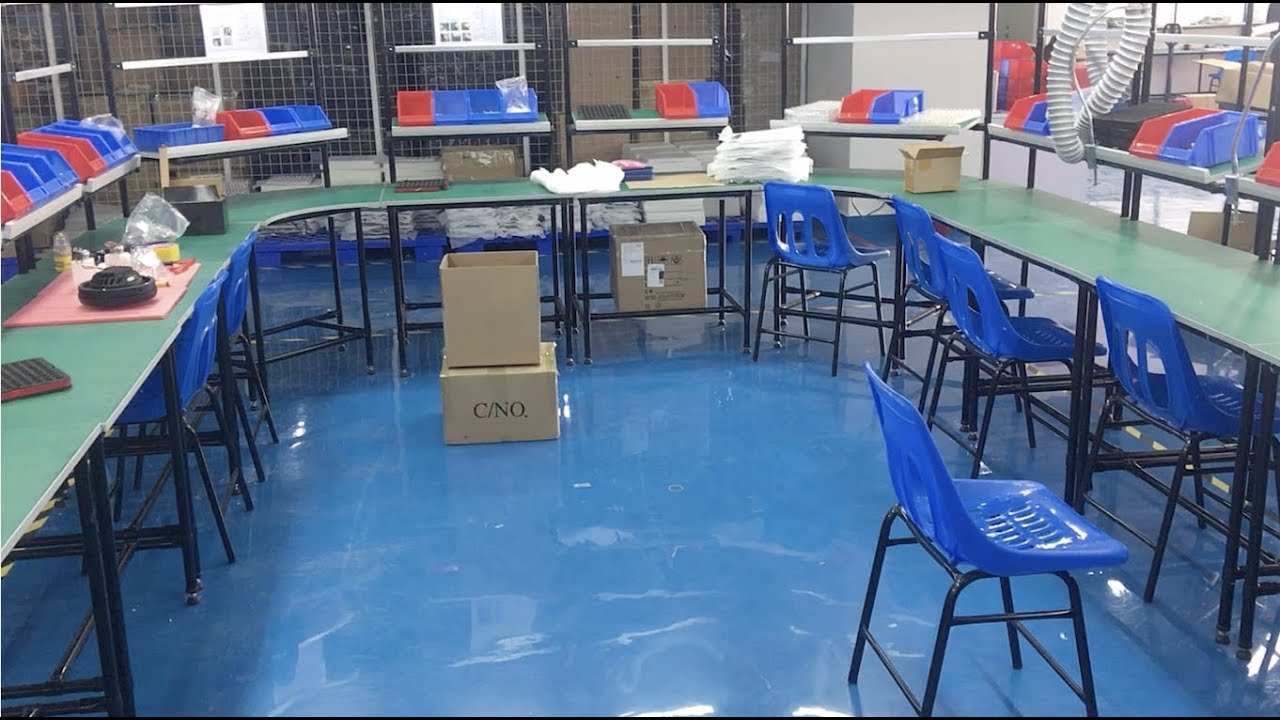 Setting Up a New Assembly Factory in Dongguan, China - YouTube