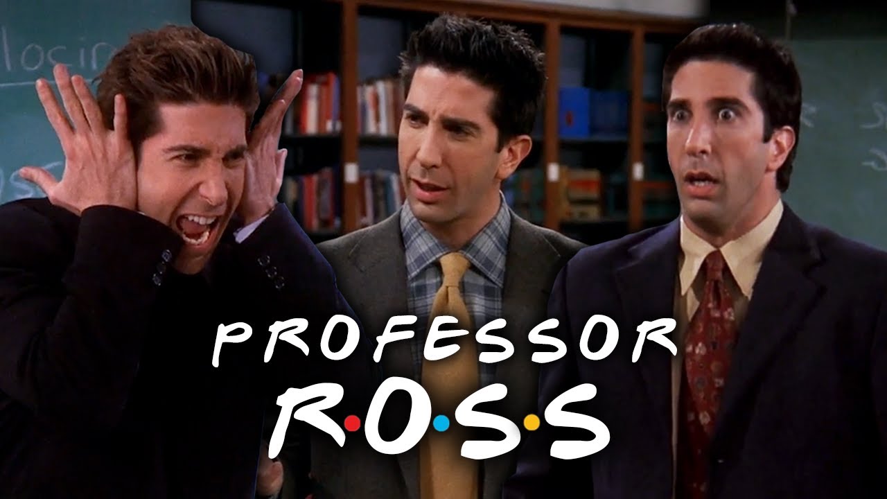 The Ones with Professor Ross | Friends - YouTube