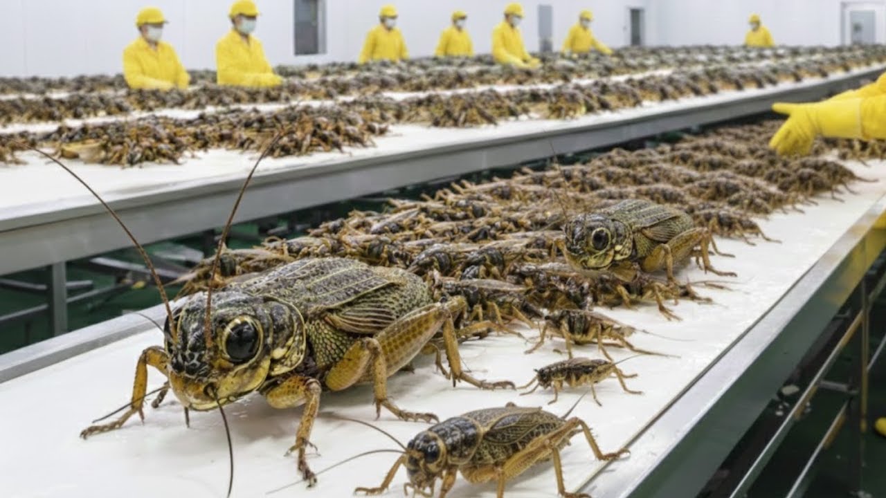 Inside the World’s Largest Cricket Farm: How Crickets Are Mass-Farmed ...