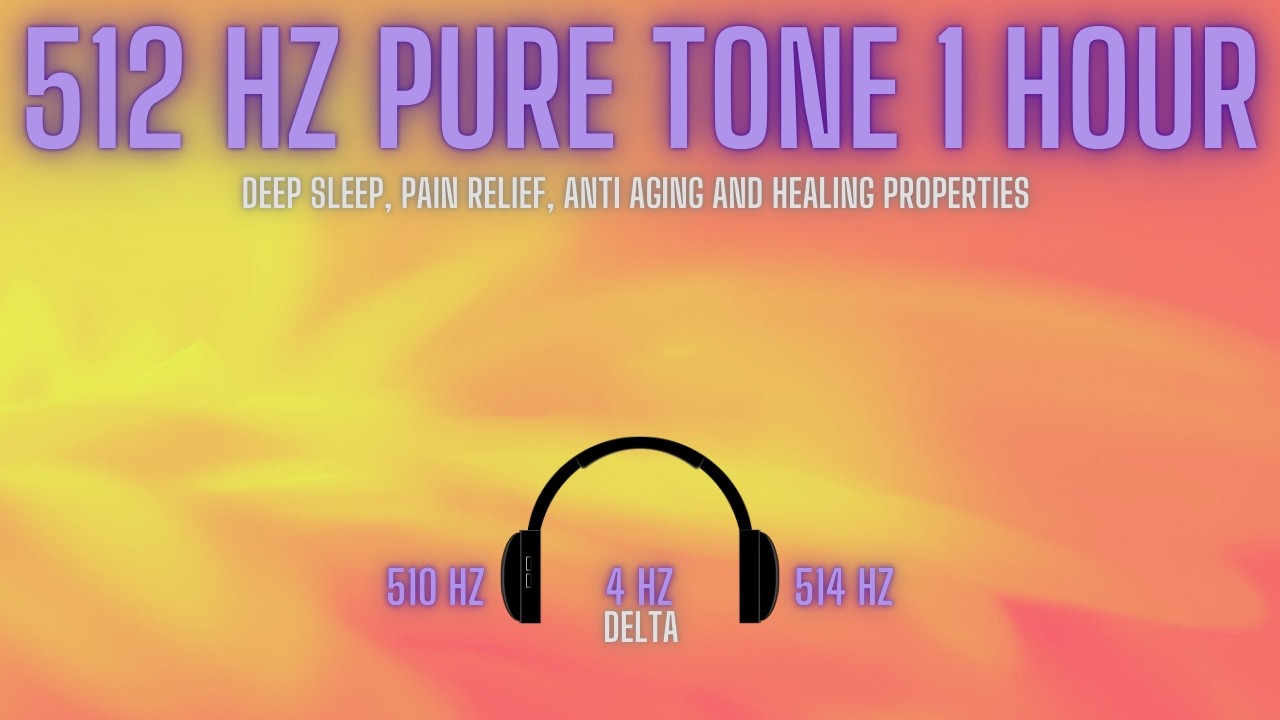 512Hz Healing Frequency | 4Hz Brainwave Harmony Pure Tone - YouTube