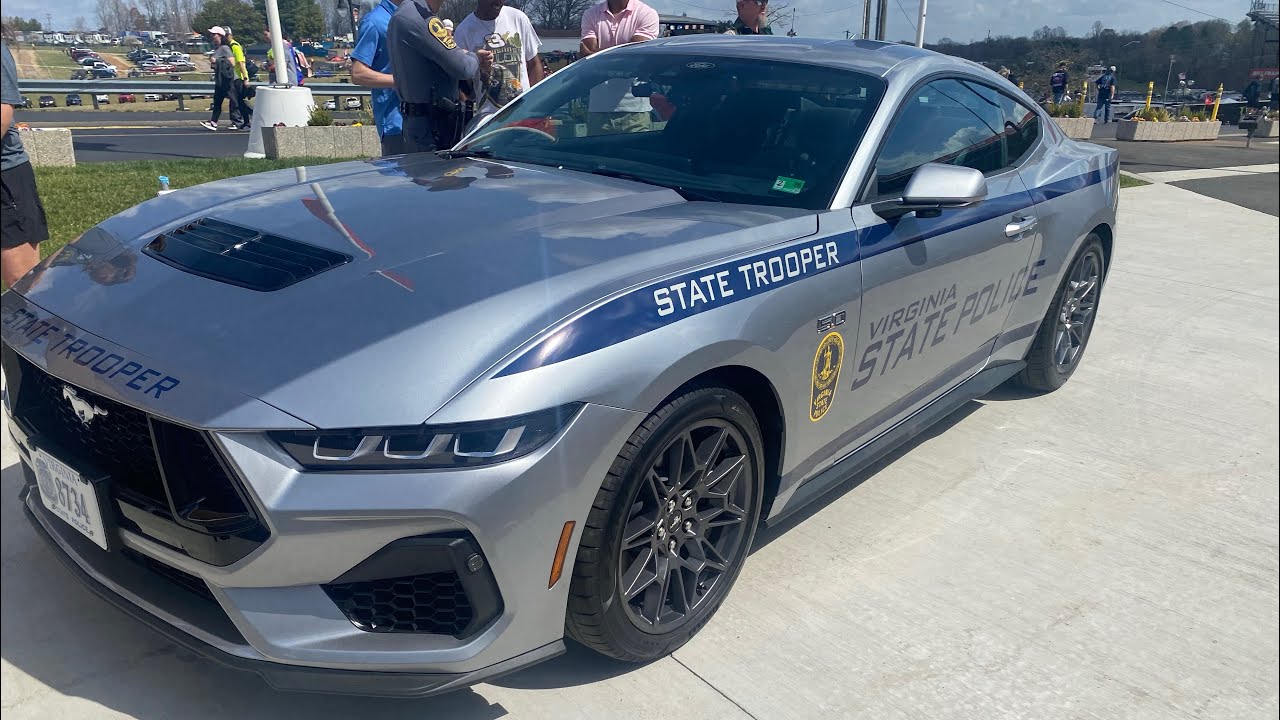 Virginia State Police | Mustang - YouTube