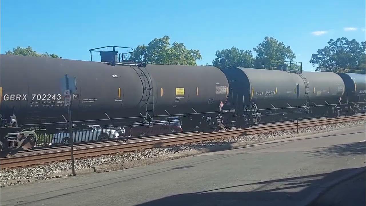 Northbound NS mixed manifest on track two - YouTube