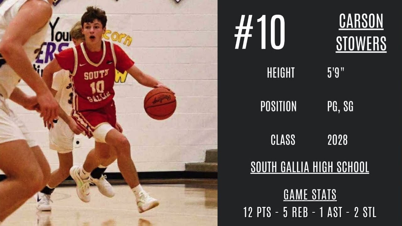 #10 Carson Stowers Highlights vs Northwest 1-28-2025 - YouTube