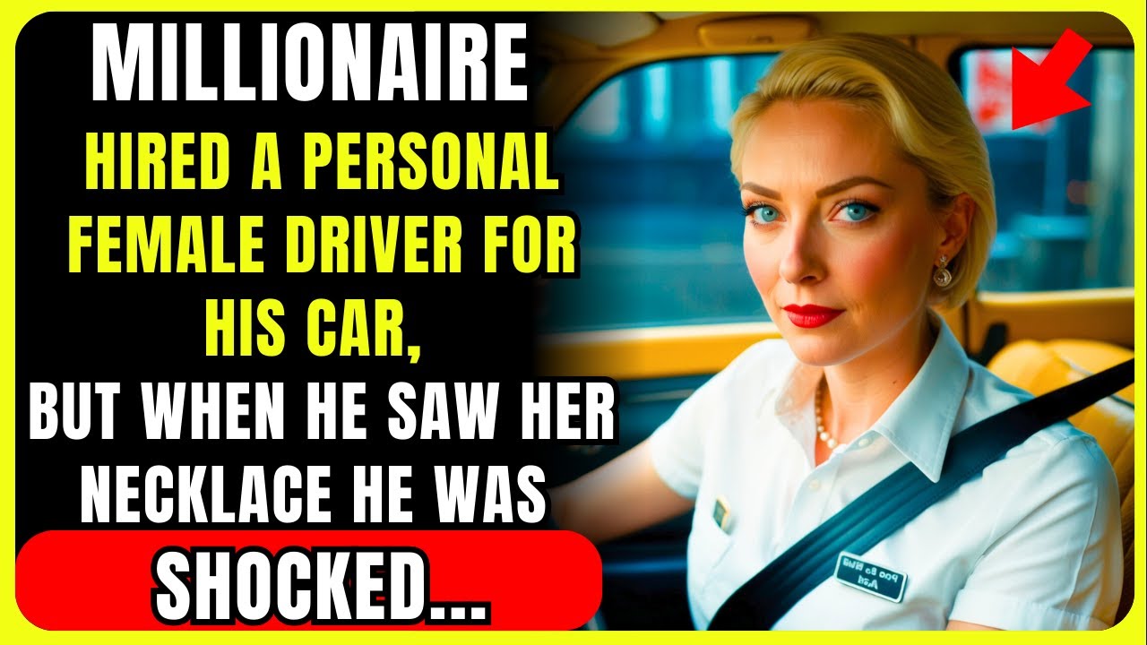 MILLIONAIRE HIRED A PERSONAL FEMALE DRIVER FOR HIS CAR, BUT WHEN HE SAW ...