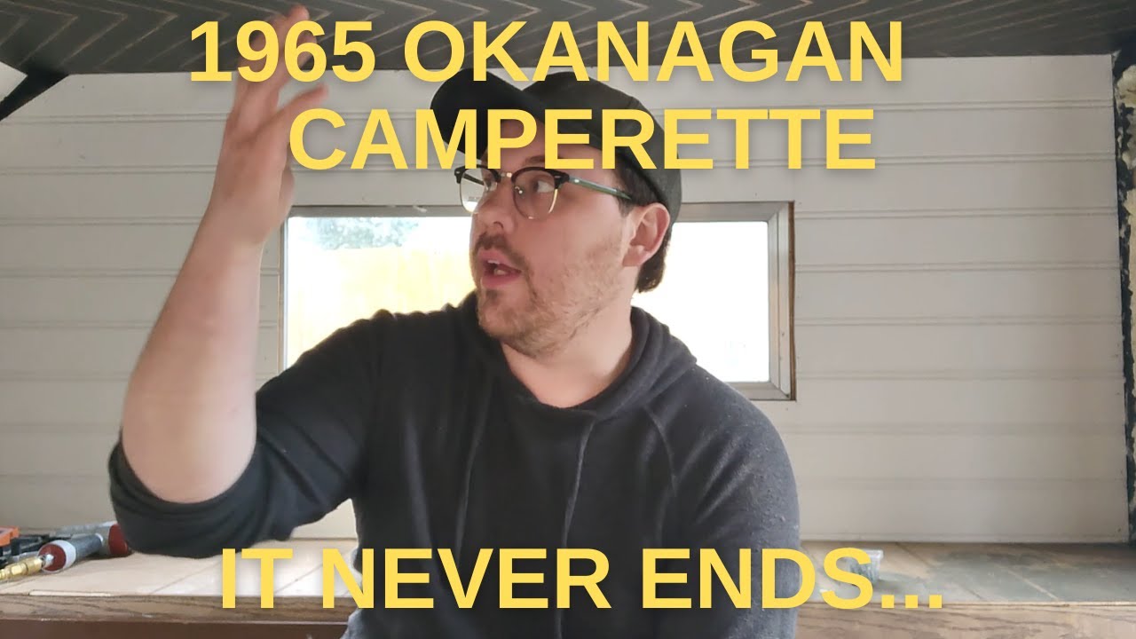 The interior work never ever ends | Okanagan Camperette Truck Camper ...