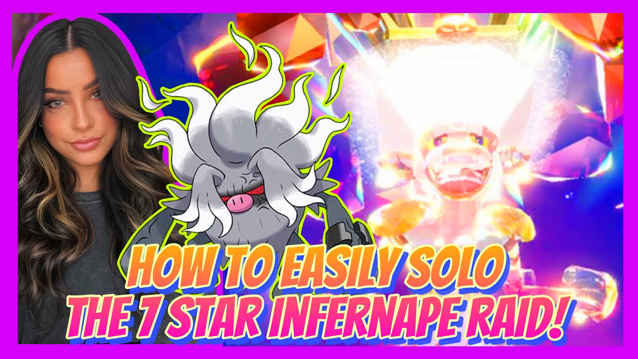 The EASIEST Way To SOLO The 7 Star Infernape Raid! | Pokemon Scarlet ...