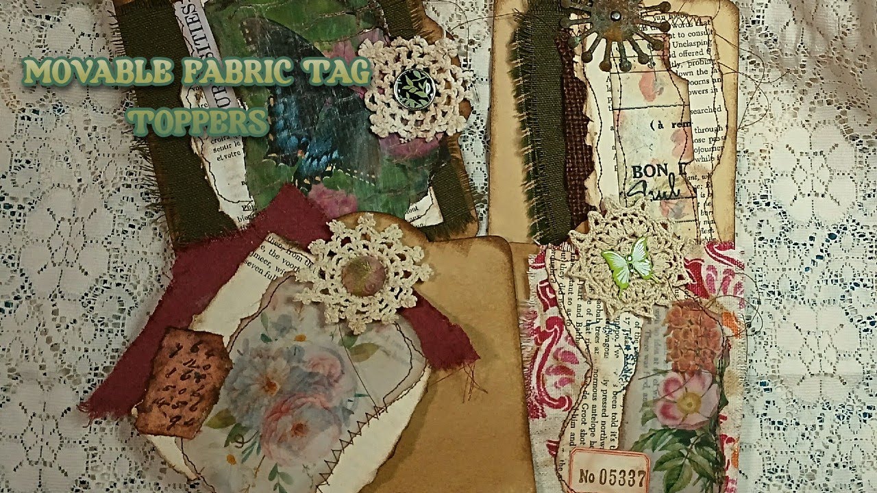 REMOVABLE FABRIC TAG TOPPERS - YouTube