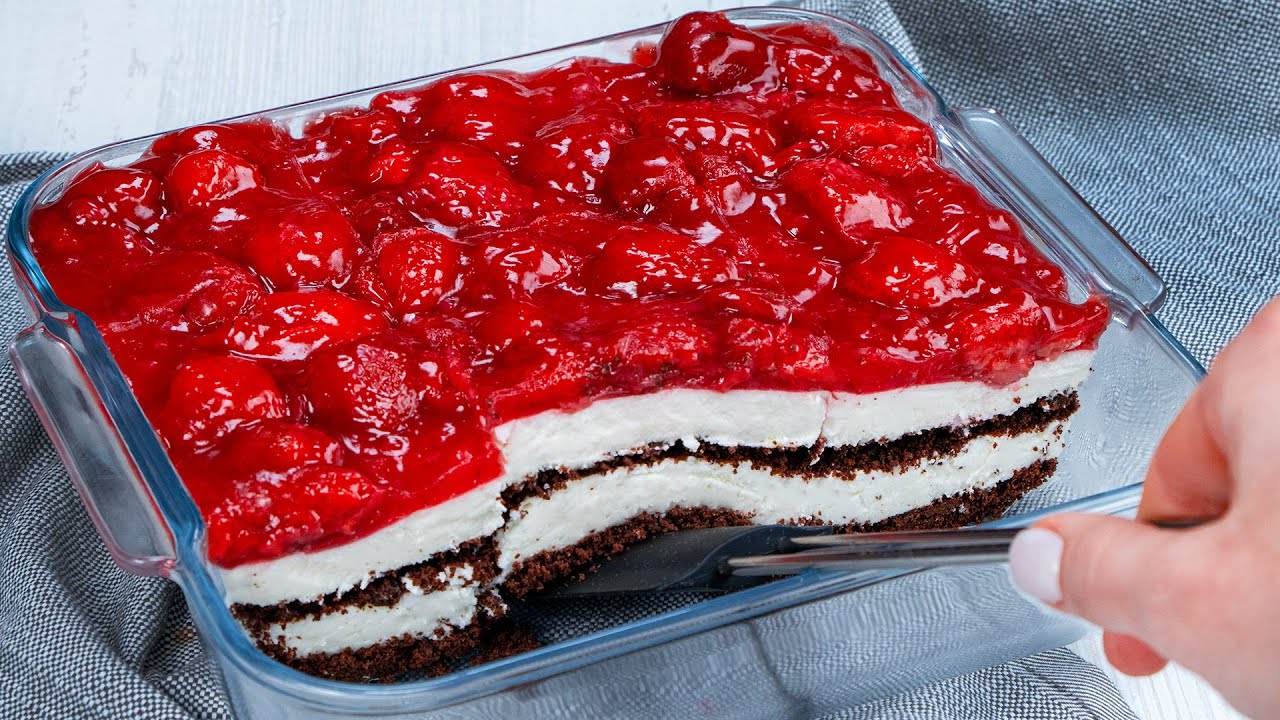 Bookmark this recipe! A perfect cake WITHOUT BAKING, ideal for all ...