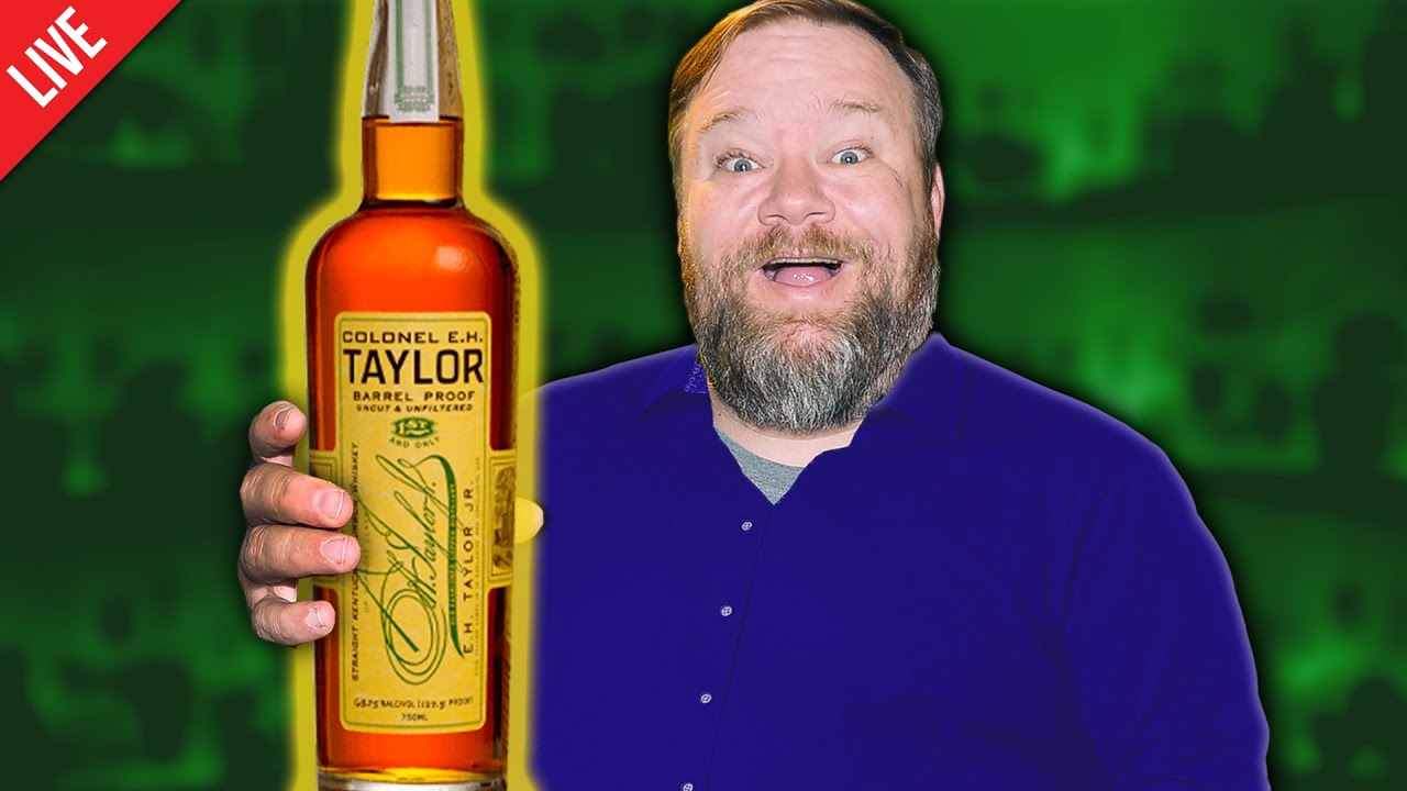 Tasting EH Taylor Barrel Proof and taking viewer tasting requests - YouTube