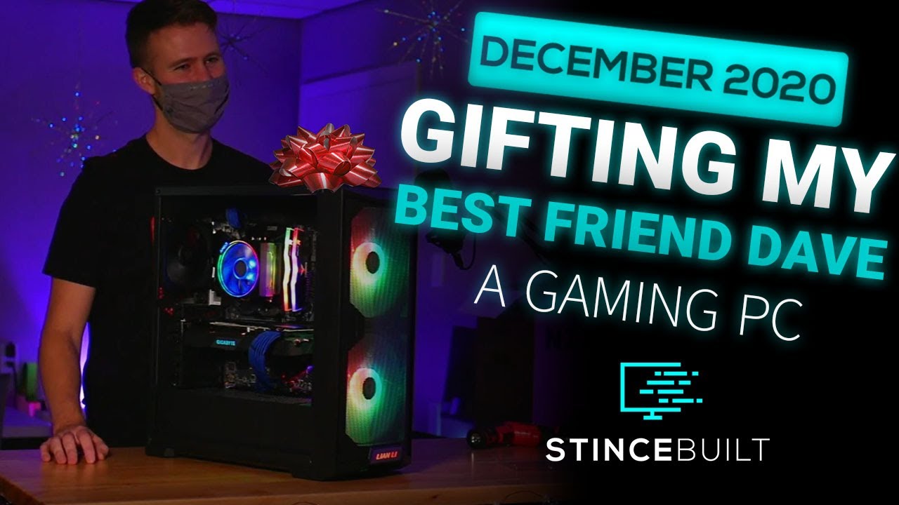 Surprising my Best Friend with a Gaming PC - YouTube