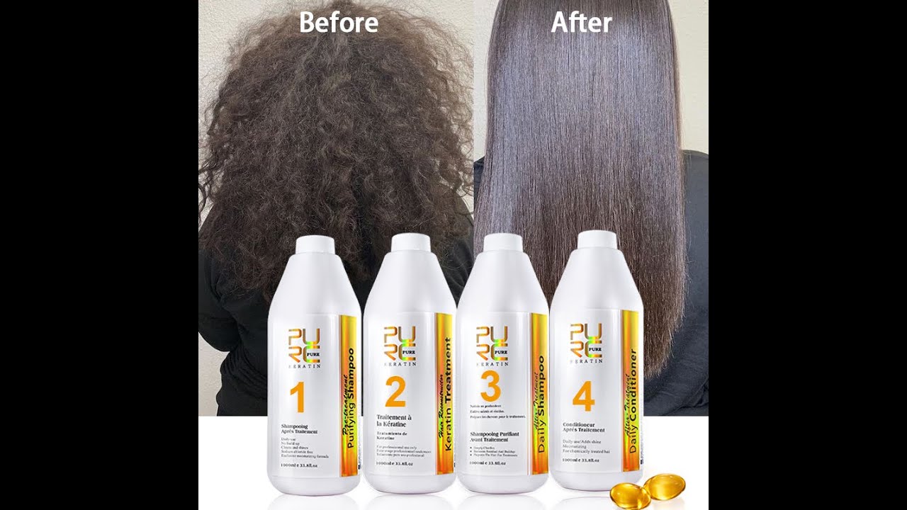 PURC Keratin Hair Treatment - YouTube