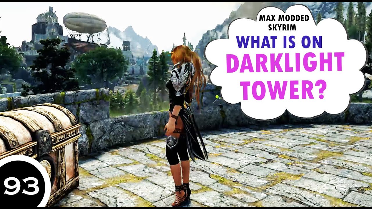 My NSFW Ultra-Modded Skyrim SE Darklight Tower Walkthrough & Repentance ...