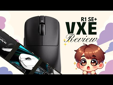 Review - VXE R1 SE+ เมาส์ดีไซน์โหด ฟีเจอร์เทพ!