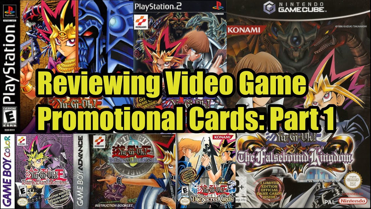 Reviewing Video Game Promotional Cards: Part 1 | YNM2020Extended - YouTube