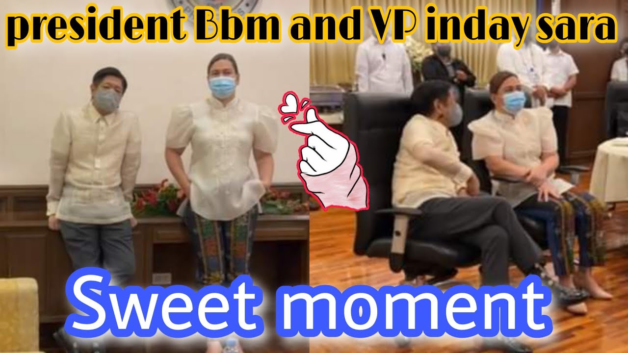 President BMM and Vp inday SWEET MOMENT in Proclamation 🥰 #bbm # ...