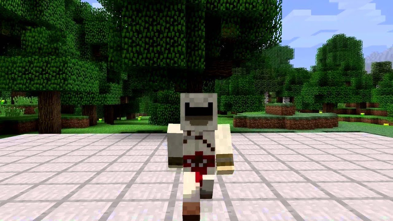 Assassin's Creed Altair Minecraft Skin Spotlight - YouTube