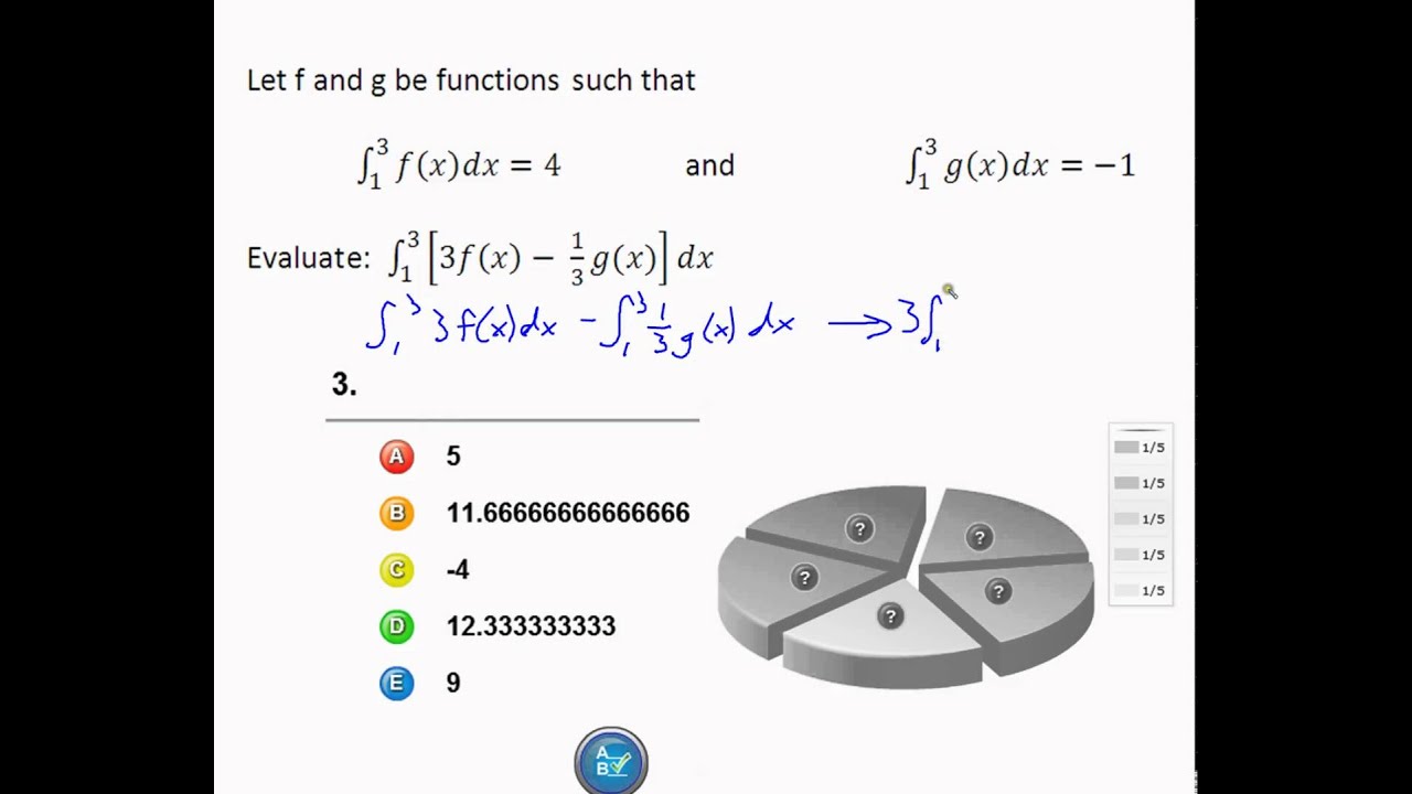 Calculus Lesson 57 - Properties of Definite Integrals - YouTube