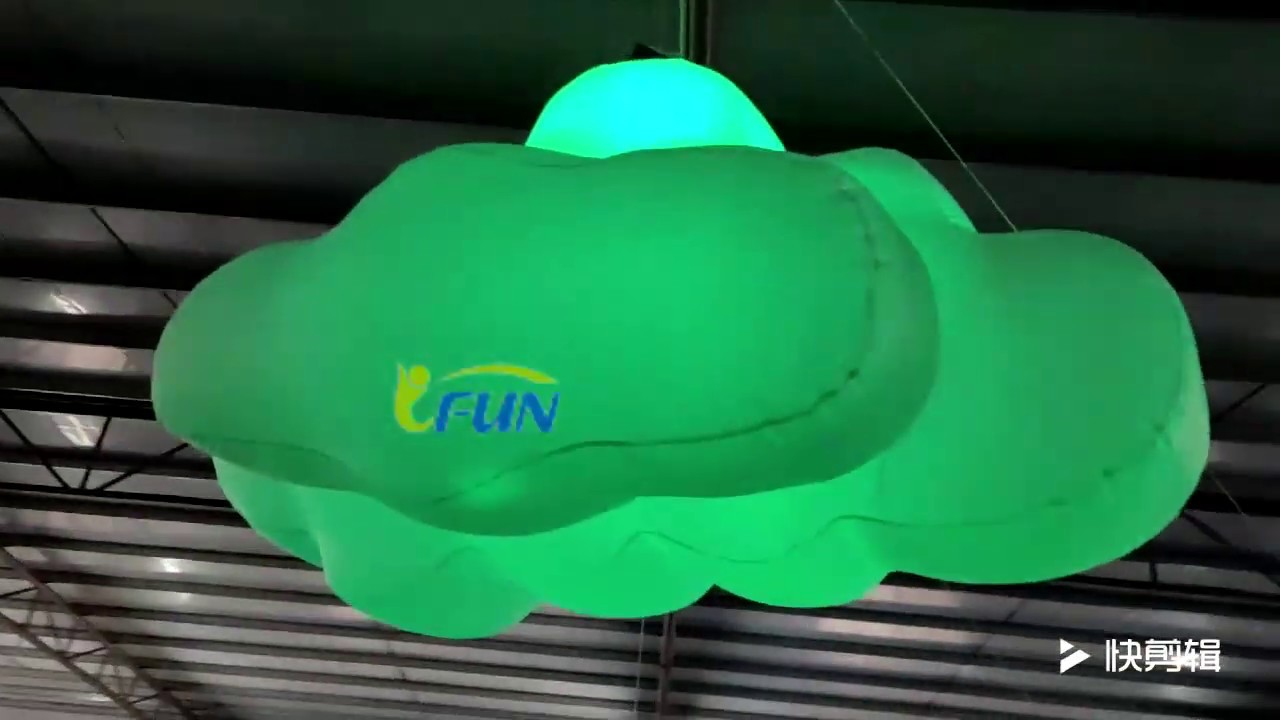 Led Lighting Inflatable Hanging Cloud for Event / Inflatable Ceilling ...