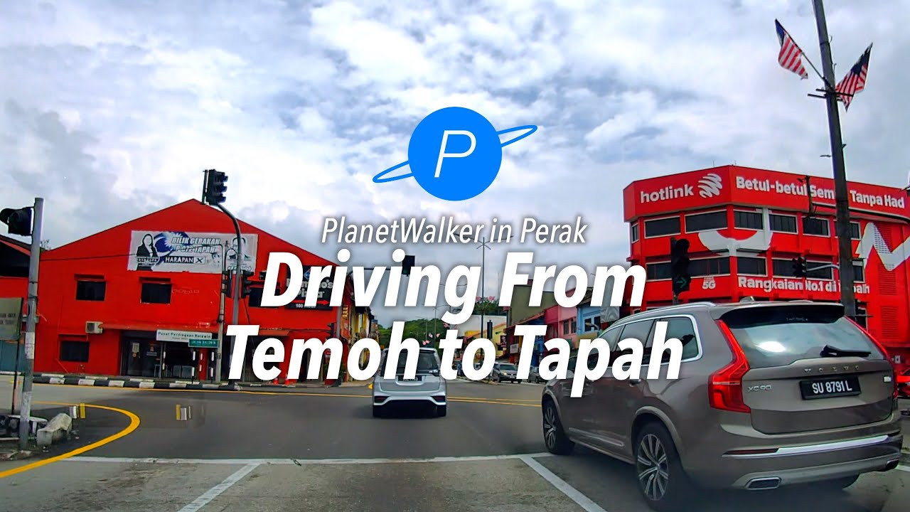Driving from Temoh to Tapah - YouTube