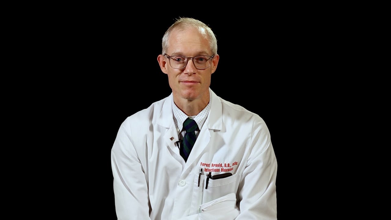 Get to know infectious disease specialist Dr. Forest Arnold - YouTube