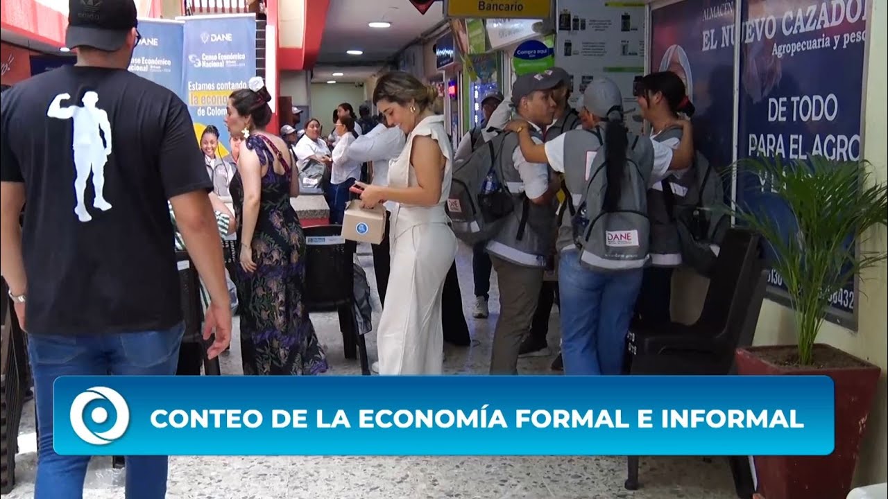 CONTEO DE LA ECONOMÍA FORMAL E INFORMAL - YouTube