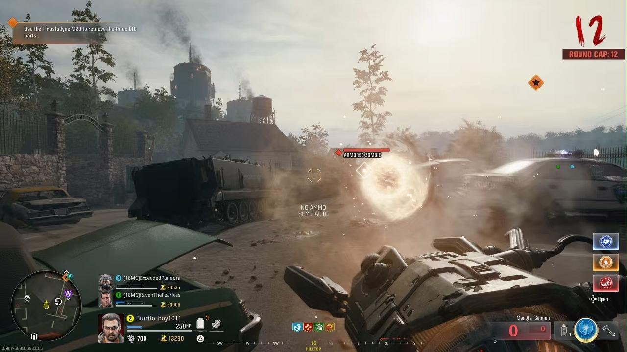 BO6 Tomahawk Zombie Kill - YouTube