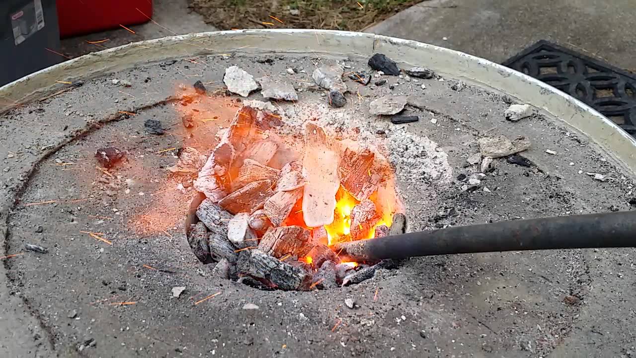 #3 - Forge/Refractory Furnace - Forge running hot for the first time ...