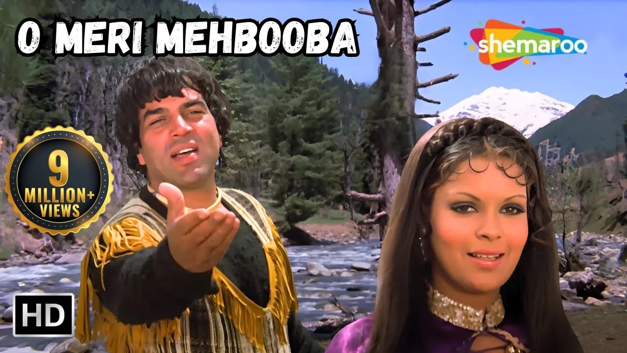 O Meri Mehbooba (HD) | Mohammed Rafi Ke Gane | Dharmendra, Zeenat Aman ...