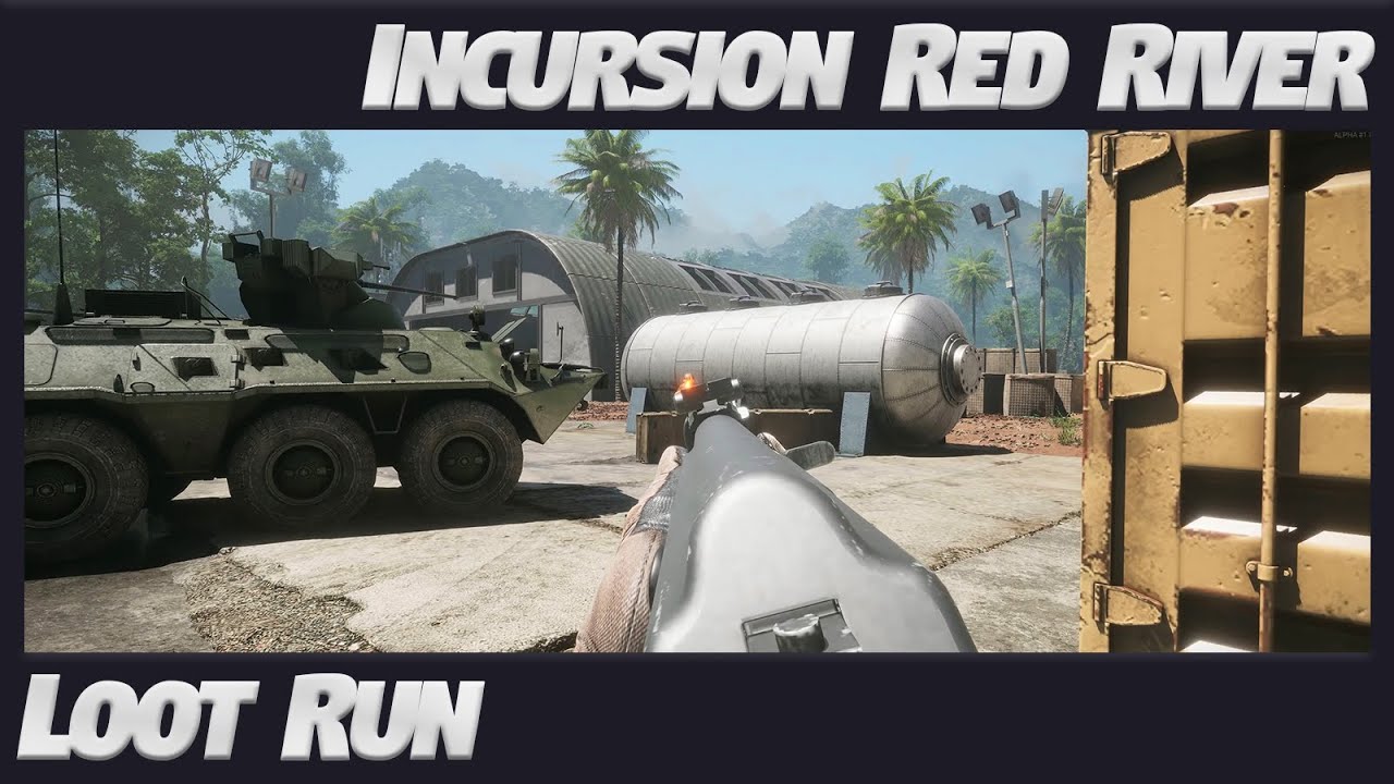 Incursion Red River | Loot run & quarry map safe locations | 4K | Max ...