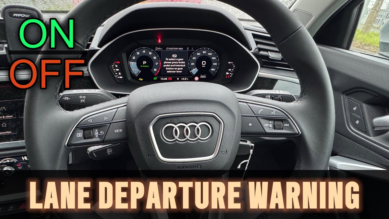 2024 AUDI Q3 - How to Turn ON/OFF the Lane Departure Warning - YouTube