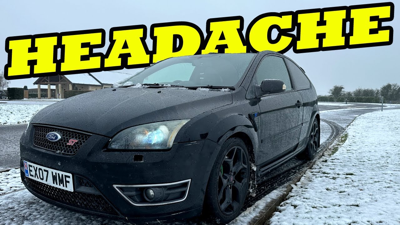 AAHHH the CRASHED focus ST has not been easy!! new interior and 1st ...