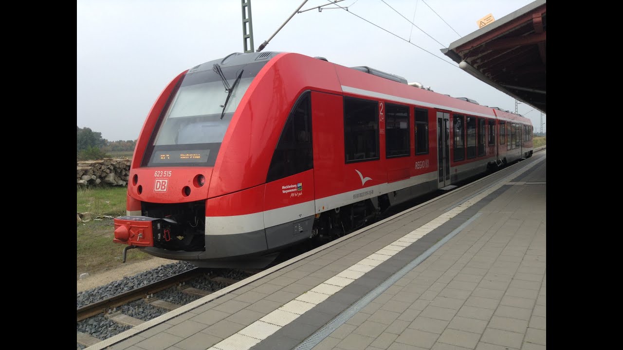 Lint 41/BR 623 von DB Regio Nordost: Vorstellung und Mitfahrt im RE 4 ...