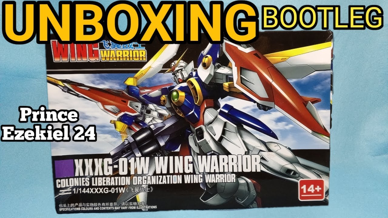 HG WING WARRIOR / WING GUNDAM BOOTLEG UNBOXING VIDEO #gundam #gunpla # ...