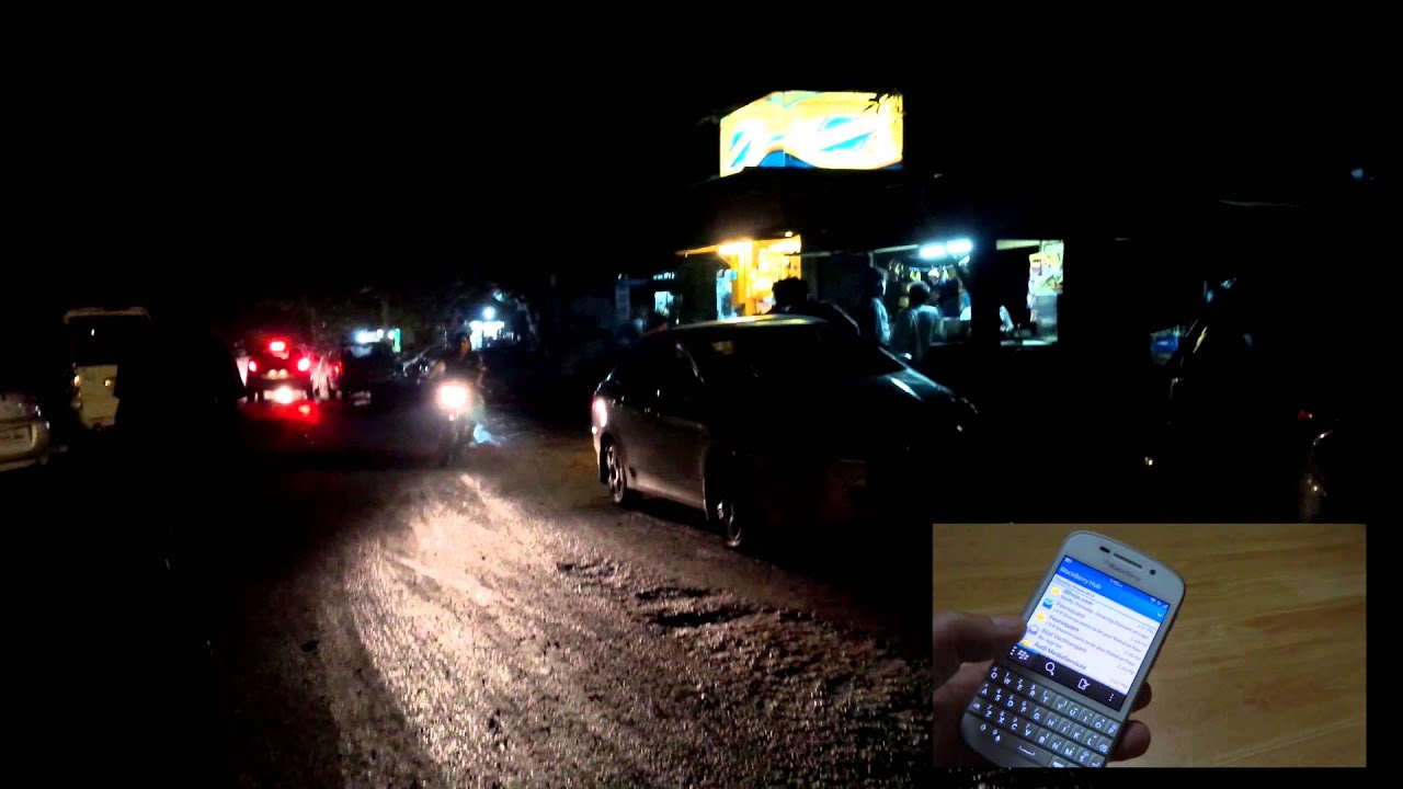 BlackBerry Q10 Low light Video Sample
