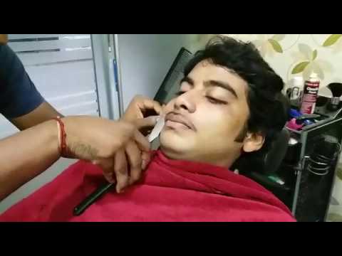 Moustache shave off - YouTube