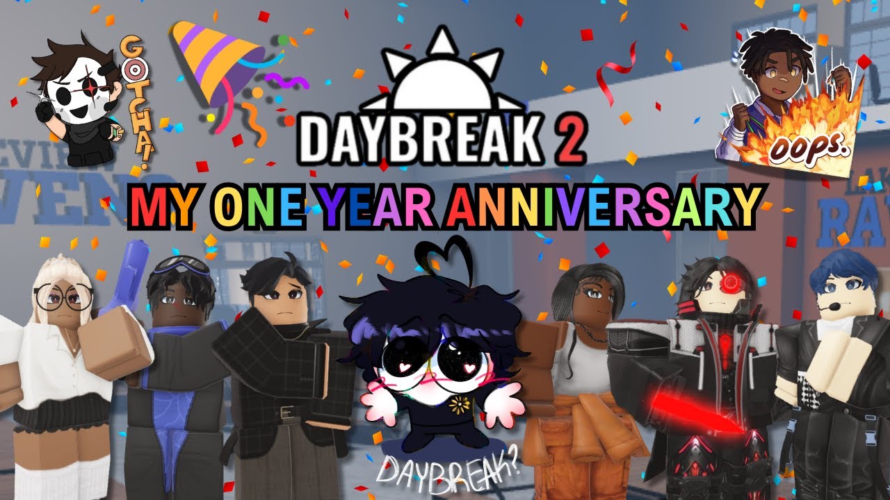 MY 1 YEAR ANNIVERSARY ON DAYBREAK 2 (ROBLOX LIVE) ☆ - YouTube