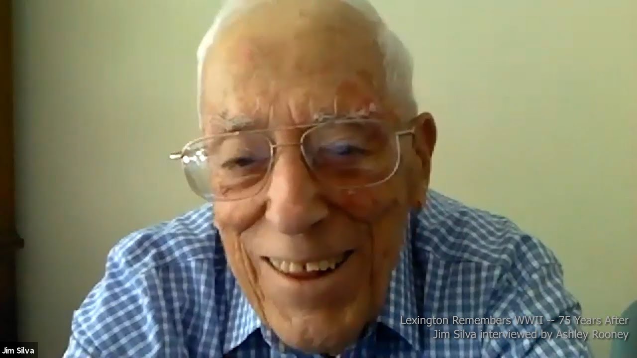 Lexington Remembers WWII - Jim Silva - YouTube
