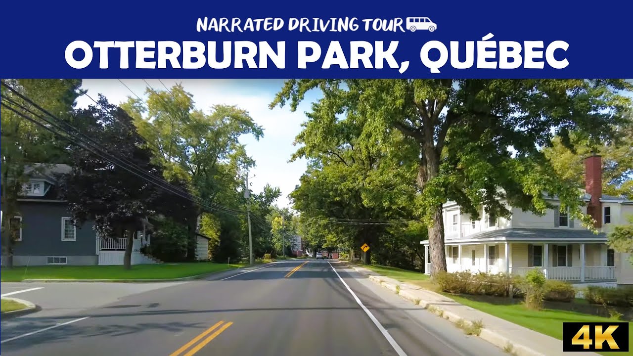 🚗 Scenic Drive in Otterburn Park, Québec | 4K Road Trip 🌿🌊 | Canada ...