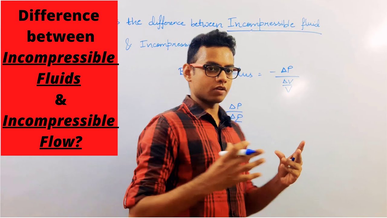 What is the difference between Incompressible Fluids & Incompressible ...