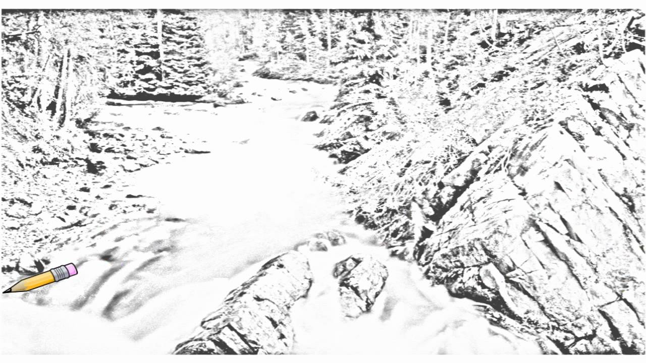 Auto Draw 2: Crystal River, Gunnison National Forest, Colorado - YouTube