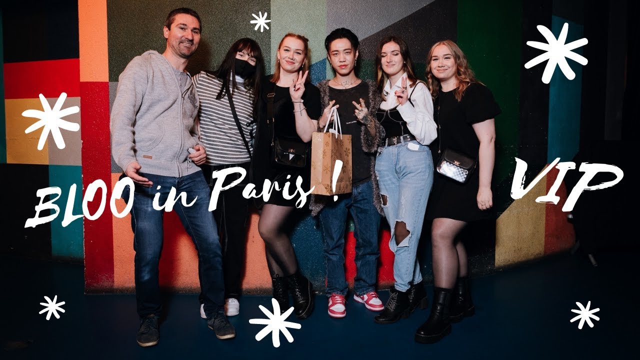 VLOG concert BLOO 블루 in Paris 20211206 VIP (Eng/Fr sub) [4K HDR] - YouTube
