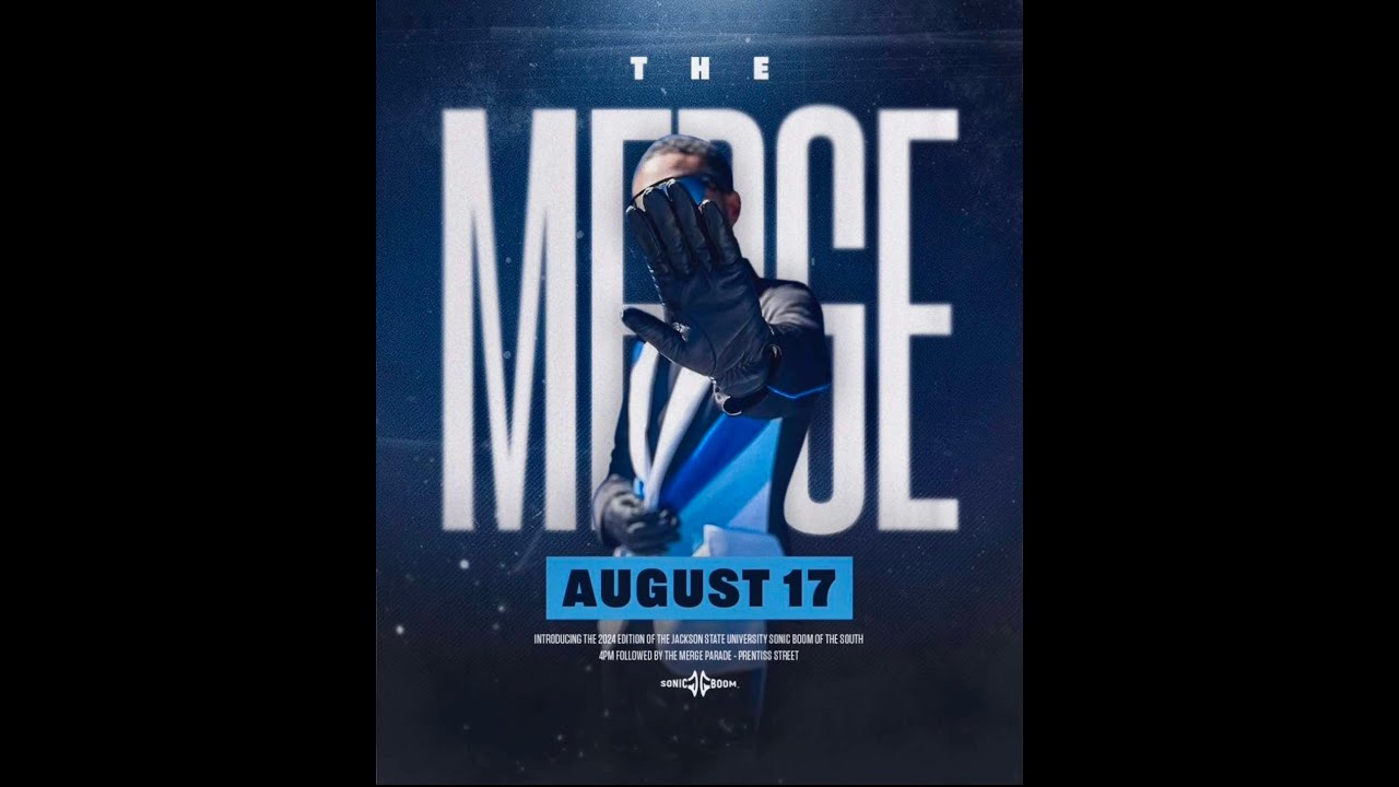 The Merge🔥 Jackson State Sonic Boom of The South 2024 (Live Stream ...