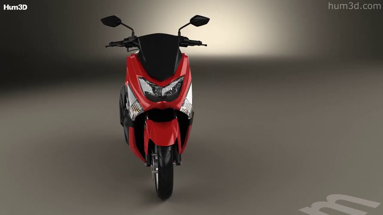 Yamaha NMAX 160 ABS 2017 3D model by 3DModels.org - YouTube